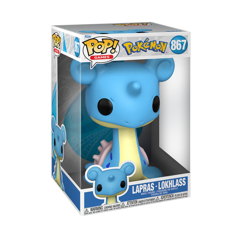 Funko Pop! 10" Lapras 10" 25cm (EMEA) - Pokémon - CaparicaCollectibles