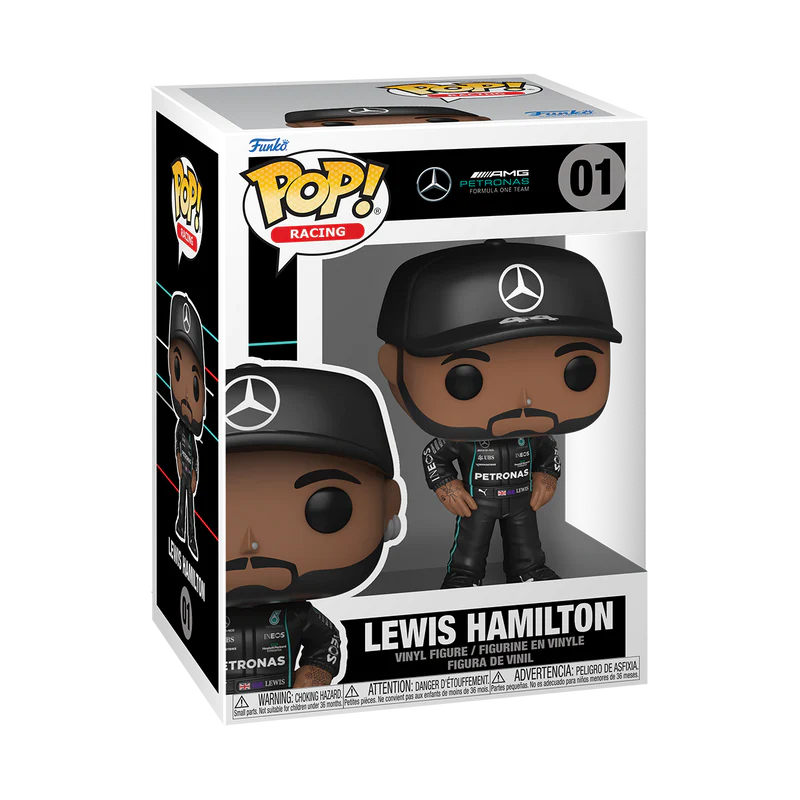 Funko POP! LEWIS HAMILTON - MERCEDES-AMG PETRONAS FORMULA ONE TEAM ...